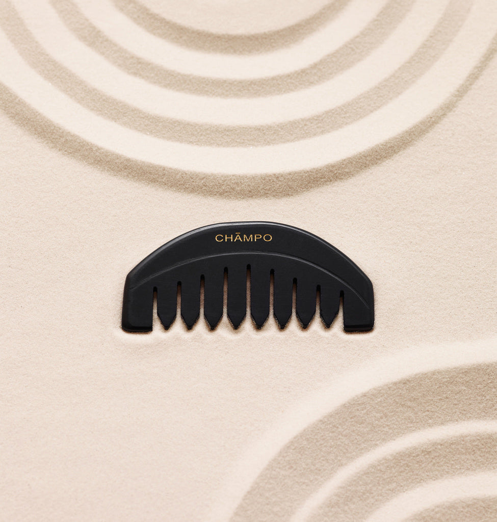 Chämpo® | Scalp massage X our Gua sha comb – Chāmpo