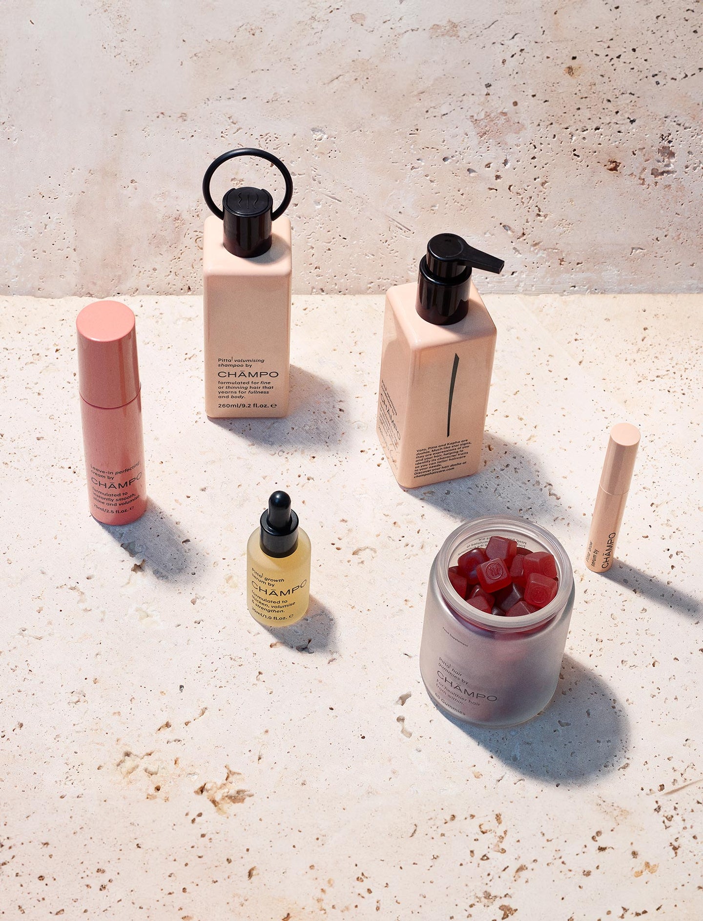 Chāmpo® | Pitta complete volumising system